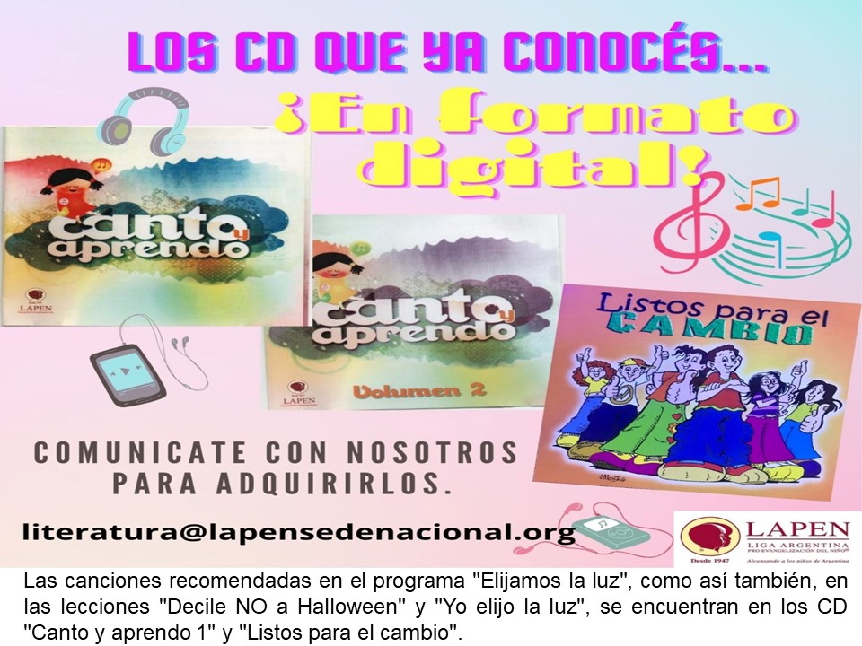 Los CD que ya conoces ¡En formato digital! - LAPEN Argentina